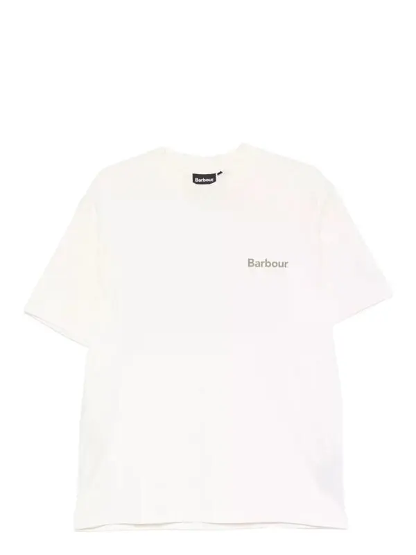 Barbour Camber Logo-print T-shirt - Neutrals