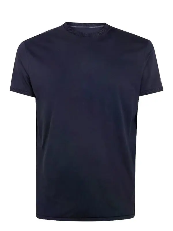 RRD Ribbed-trim T-shirt - Blue