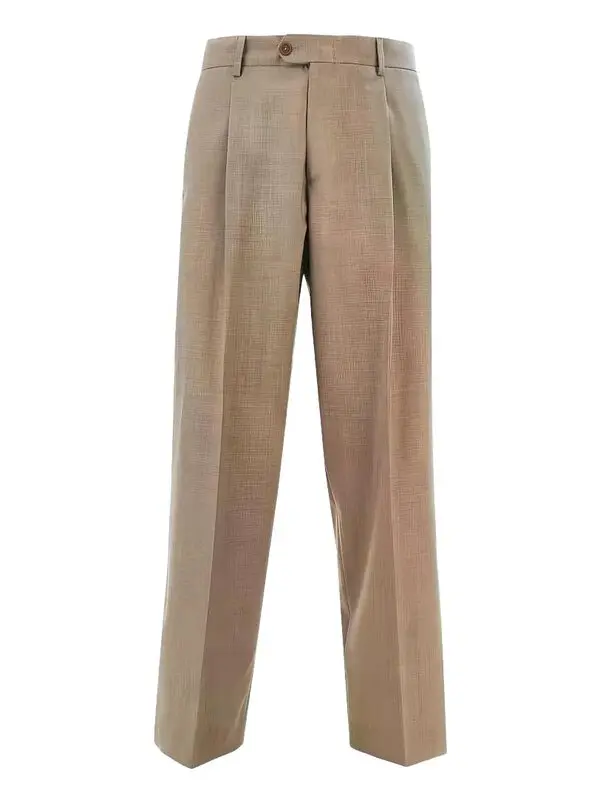 BRERAS MILANO Pleated Trousers - Neutrals