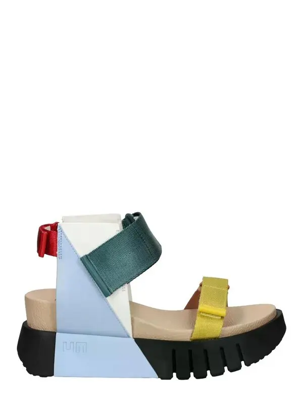 United Nude Delta Run Platform Sandals - Blue