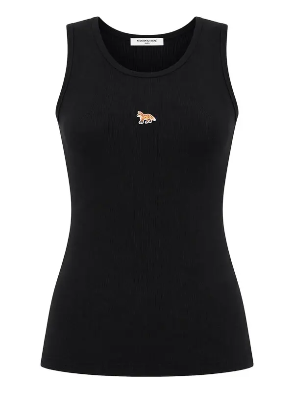 Maison Kitsuné Baby Fox Top - Black