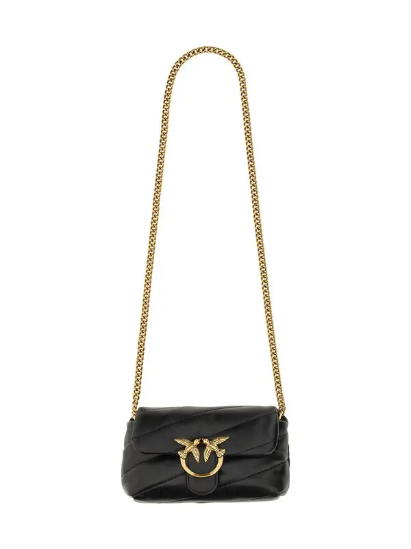 Pinko Love Puff Baby Shoulder Bag - Black