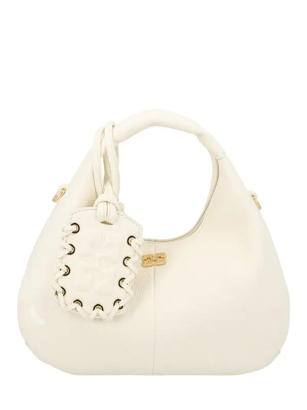 GANNI Mini Hobo Bag - White