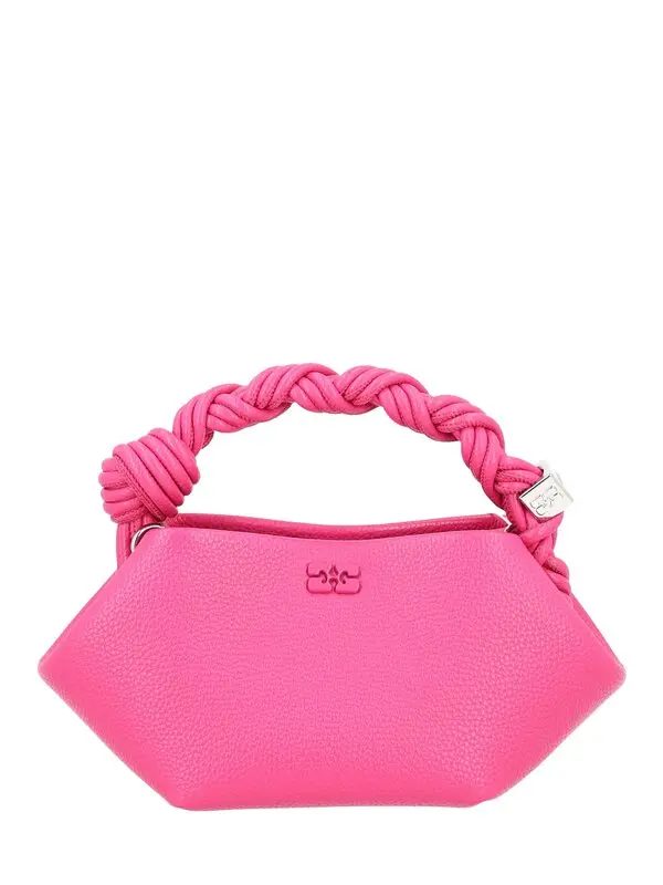 GANNI Mini Handheld Bag - Fuchsia