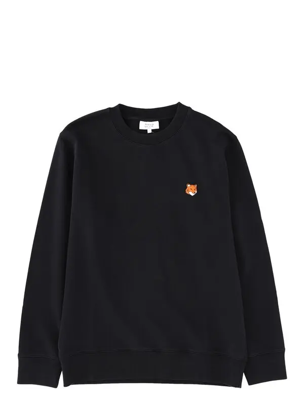 Maison Kitsuné Fox Head Sweatshirt - Black