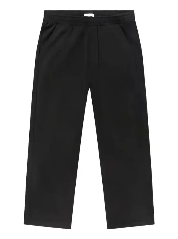 Citizens Of Humanity Aris Rugby Drawstring Wide-leg Track Pants - Black