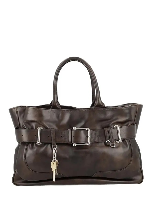 OSOI Borsa Tote Brocle - Brown