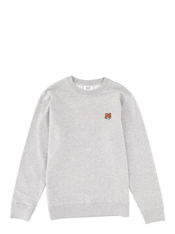 Maison Kitsuné Fox Head Sweatshirt - Grey