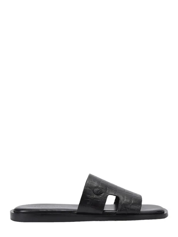 Kurt Geiger Bond Cutout Slide Sandal - Charcoal