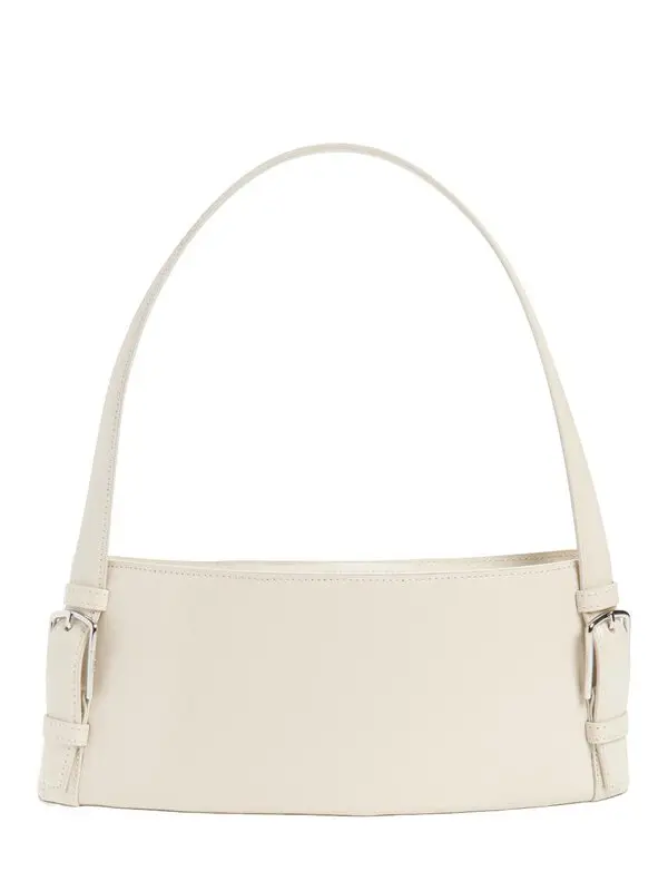 Coperni Ergonomic Leather East/west Shoulder Bag - Beige Bei