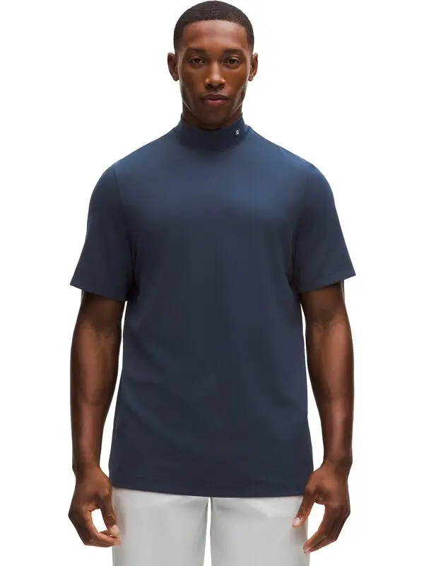 Lululemon Showzero™ Slim-fit Mockneck Shirt - Club Blue