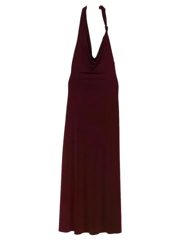 ANIYE BY Norah Halterneck Maxi Dress - Red