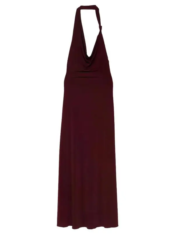 ANIYE BY Norah Halterneck Maxi Dress - Red