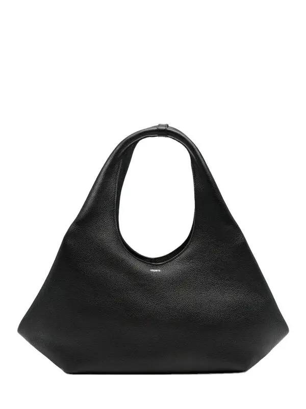 Coperni Folded Leather Tote - Black
