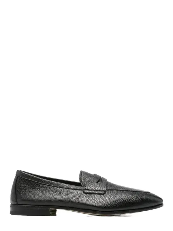 HENDERSON BARACCO Leather Loafers - Black