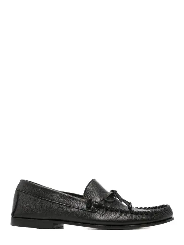 HENDERSON BARACCO Leather Loafers - Black