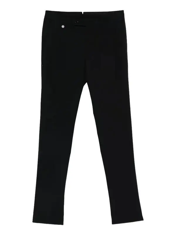 PT TORINO Belt-loop Pocket Trousers - Black