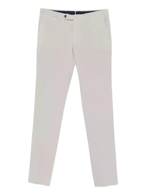 PT TORINO Pressed-crease Trousers - Neutrals