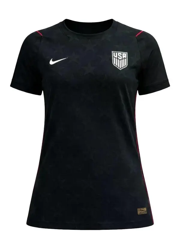 Nike Usmnt 2026 Star-jacquard T-shirt - Black