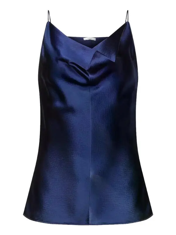 FFORME Irma Cowl-neck Tank Top - Blue