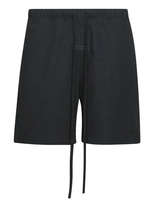 Fear Of God Oxford Soccer Shorts - Black
