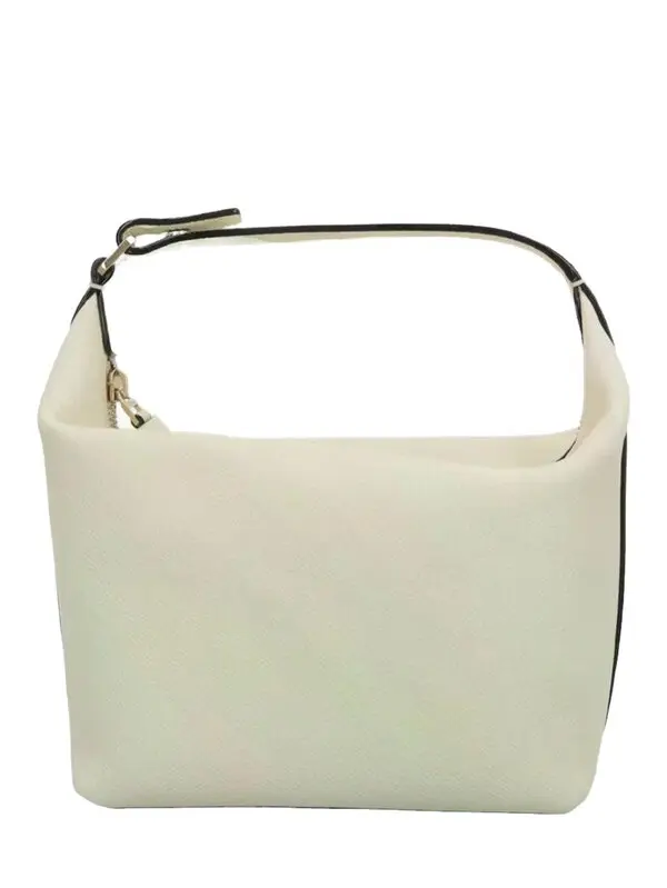 VALEXTRA Mini Mochi Leather Tote Bag - Neutrals