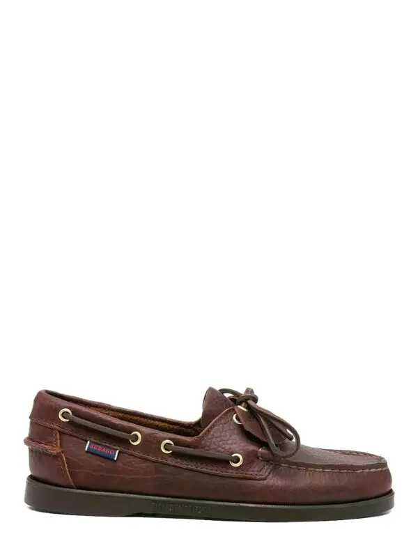SEBAGO Docksides Leather Boat Shoes - Brown