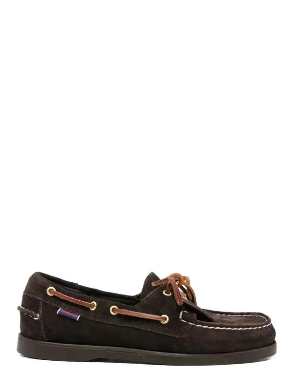 SEBAGO Docksides Suede Boat Shoes - Brown