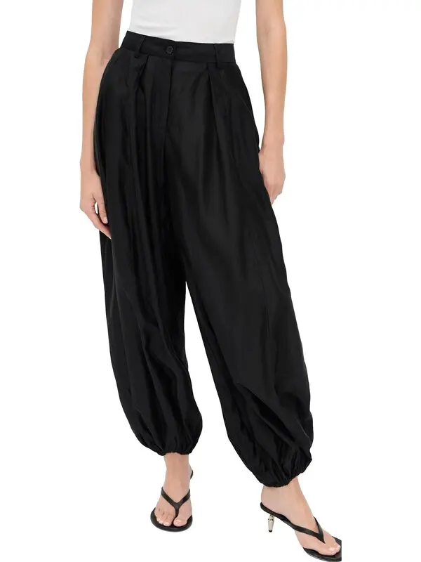 THE LATEST Dilan Mussola Leggera Pants - Black