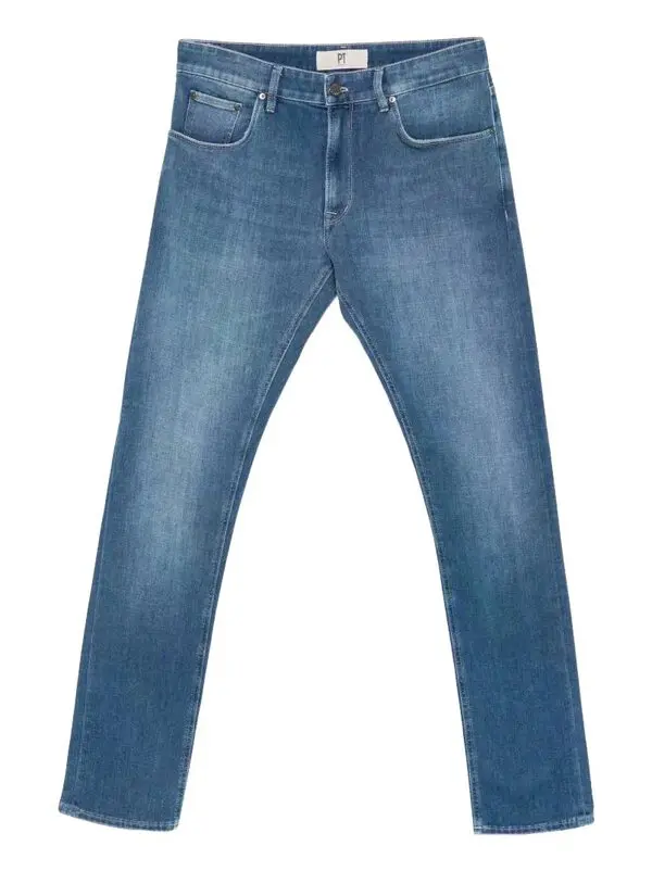 PT TORINO Belt-loop Pocket Jeans - Blue