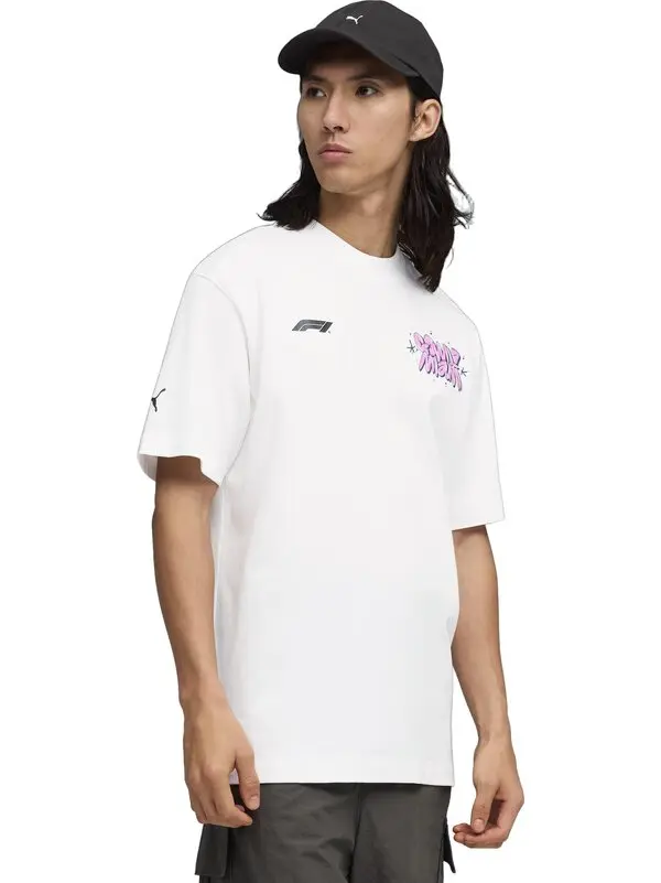 PUMA F1â® Miami Go Wild Graphic T-shirt - White