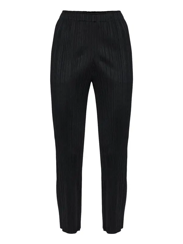 Issey Miyake Pleated Trousers - Black