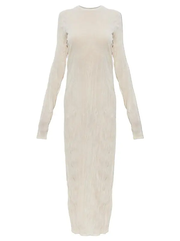 TOTEME Long-sleeved Maxi Dress - Cream