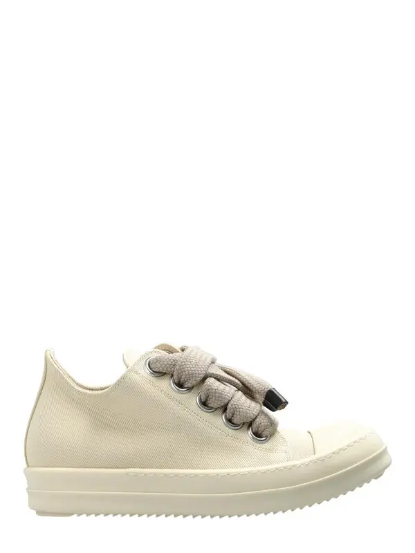 Rick Owens Jumbolace Low Sneakers - Cream