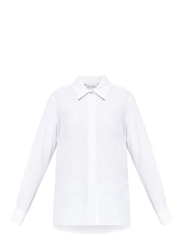 Max Mara Falasco Linen Shirt - White