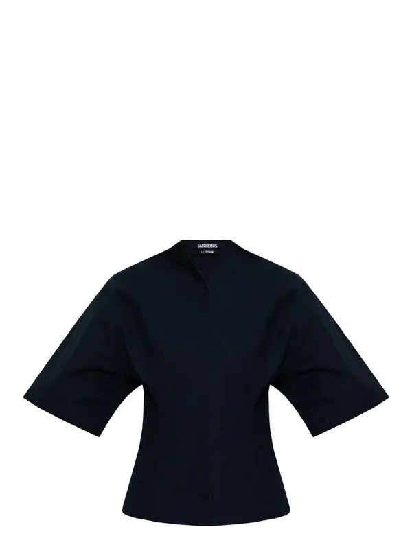 Jacquemus Moisson' Top - Navy Blue