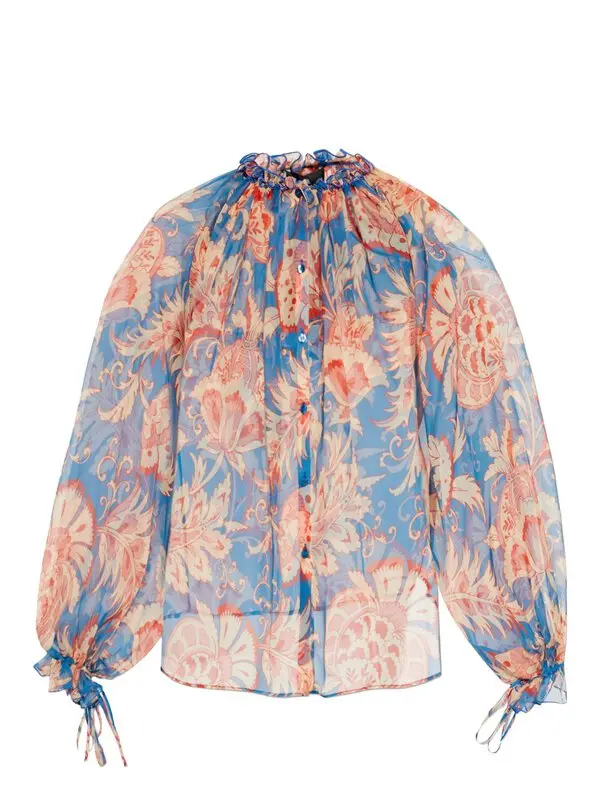Etro Silk Button-down Blouse - Multicolour
