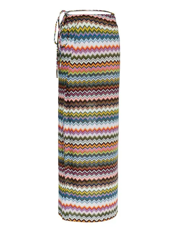 Missoni Patterned Ankle Length Skirt - Multicolour