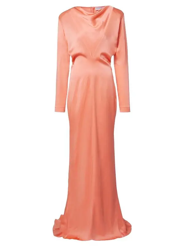 Stella McCartney Satin Gown - Pink