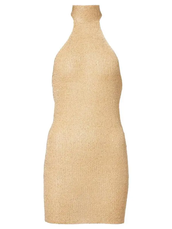 BANANHOT Blair Sequined Minidress - Yellow