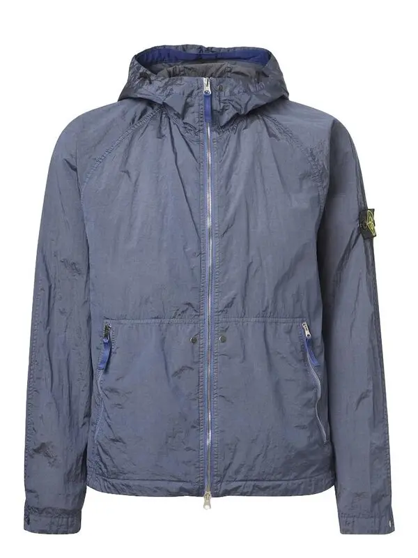 Stone Island Hooded Jacket - Blue