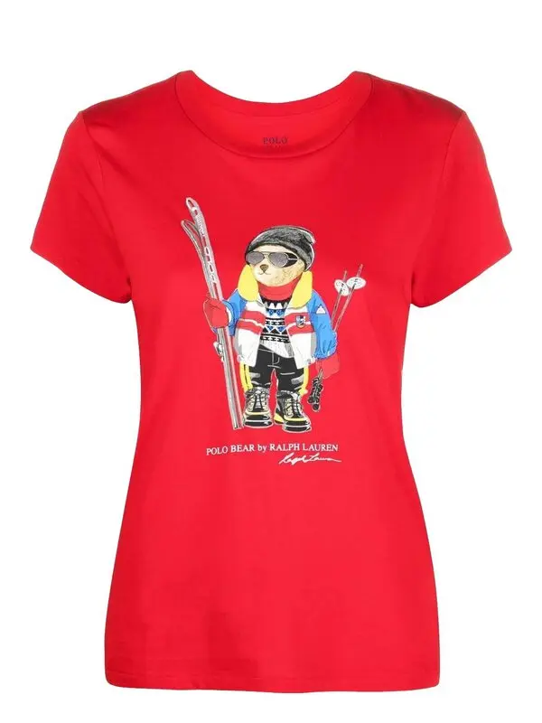 Polo Ralph Lauren Ski Bear T-shirt - Red