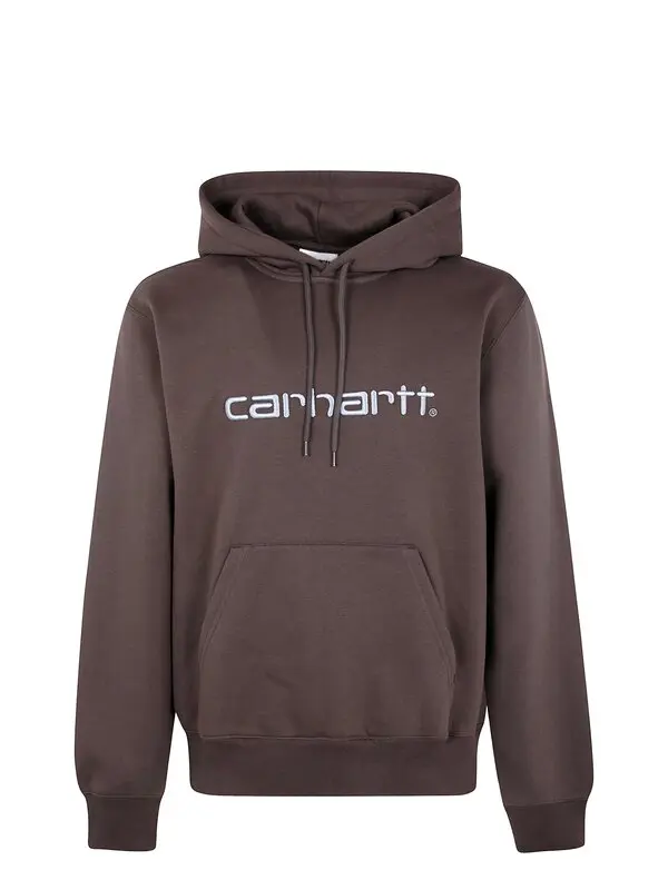 Carhartt Work In Progress Hooded Sweatshirt - Gray