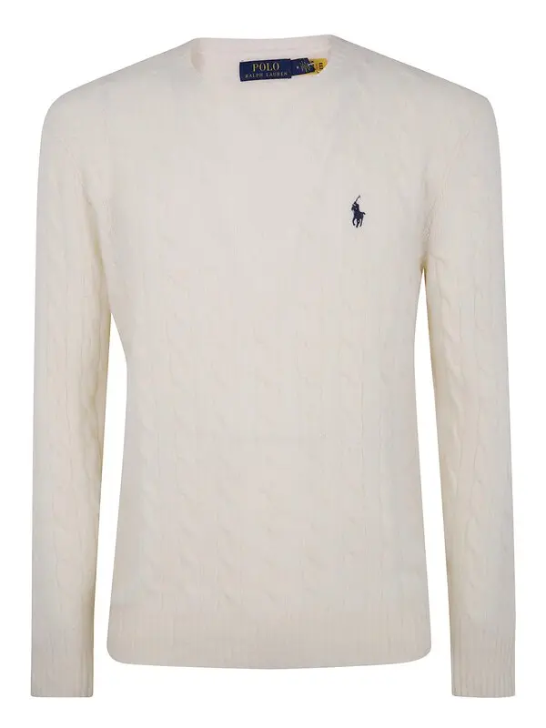 Polo Ralph Lauren Long Sleeve Pullover - White