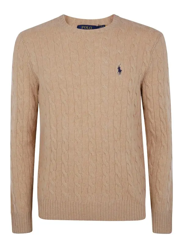 Polo Ralph Lauren Long Sleeve Pullover - Brown