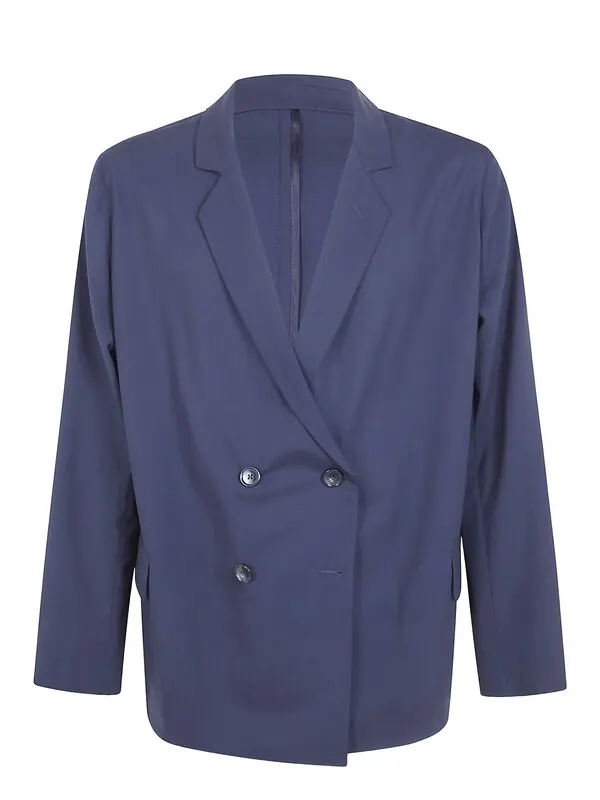 PT TORINO Double Breasted Jacket - Blue