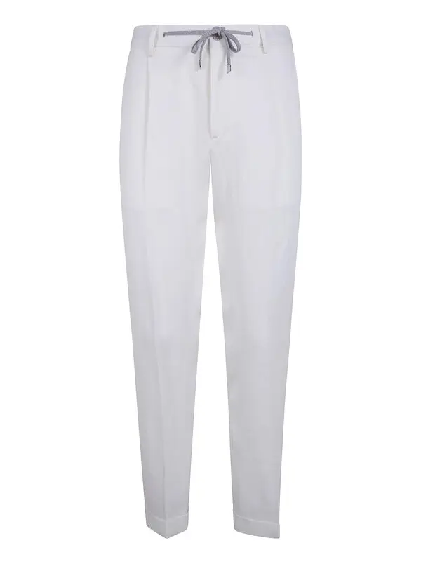 BARBA NAPOLI Roma Chino Trousers - White
