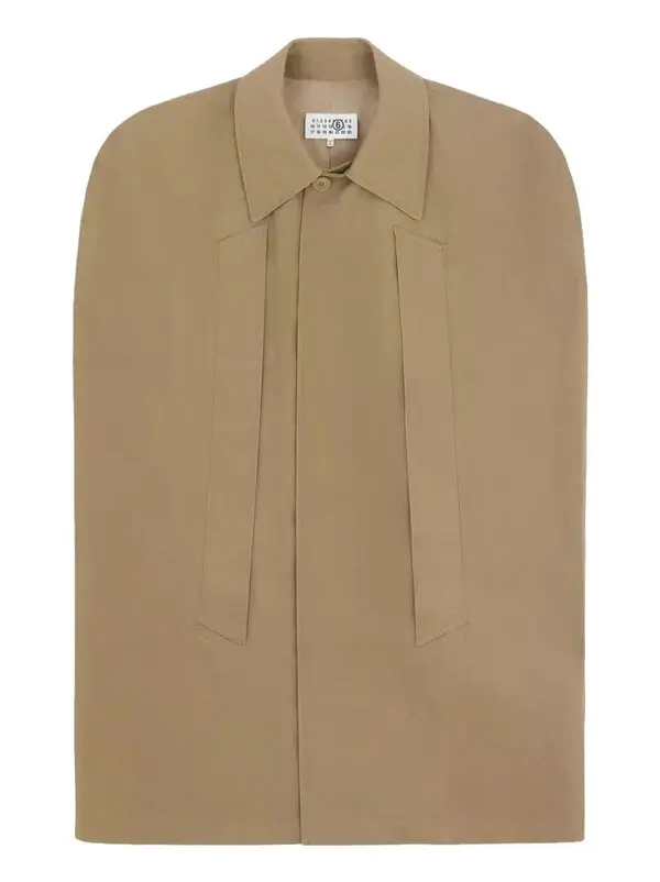 MAISON MARGIELA Cotton Coat - Brown