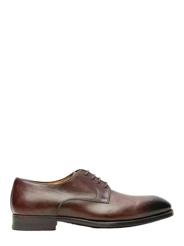 Magnanni Leather Lace-up Shoes - Brown