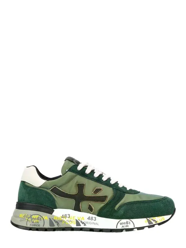 Premiata Mick Low Top Sneakers - Green